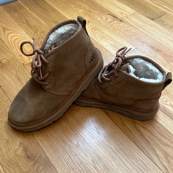 UGG | Shoes | Ugg Neumel Leather Low Rise Boots | Poshmark